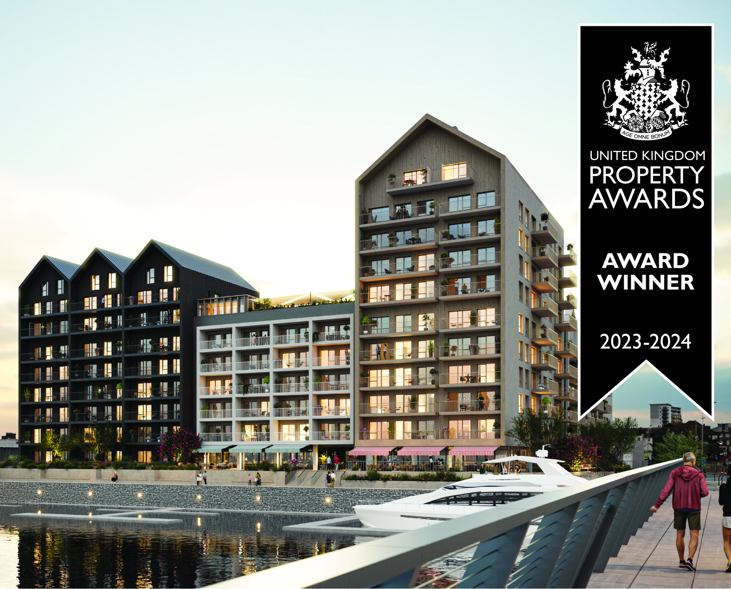 The Waterfront Residential Development in Poole Triumphs with Hat-Trick ...